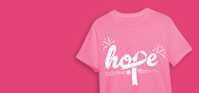 Go Pink! T-shirts | Bayhealth